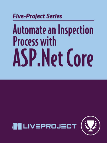 Automate an Inspection Process with ASP.Net Core