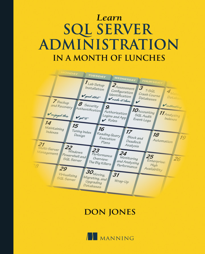 Manning Learn Sql Server Administration In A Month Of Lunches