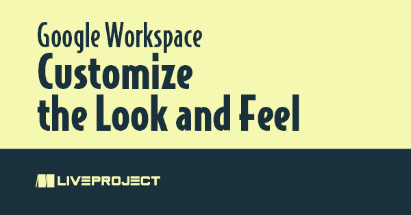 Customize the Look and Feel - Bruce Mcpherson