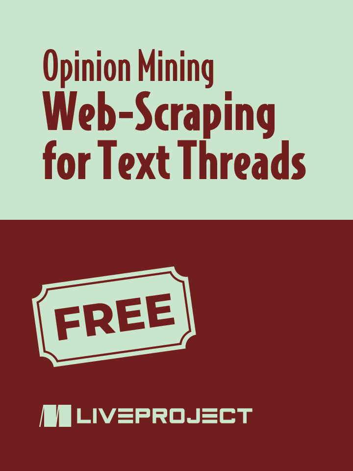 Web-scraping for Text Threads