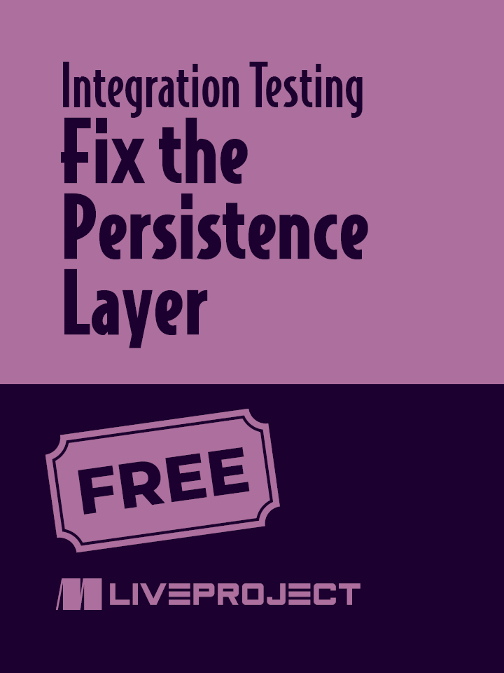 Fix the Persistence Layer