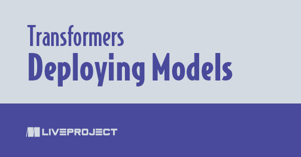 Deploying Models - Anuradha Kar